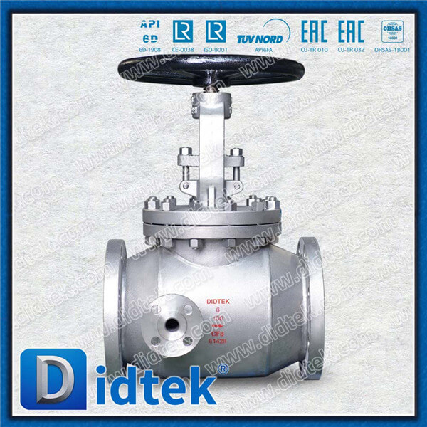 Didtek Stainless Steel CF8 Heat Jacket Globe Valve - Buy pressure seal ...